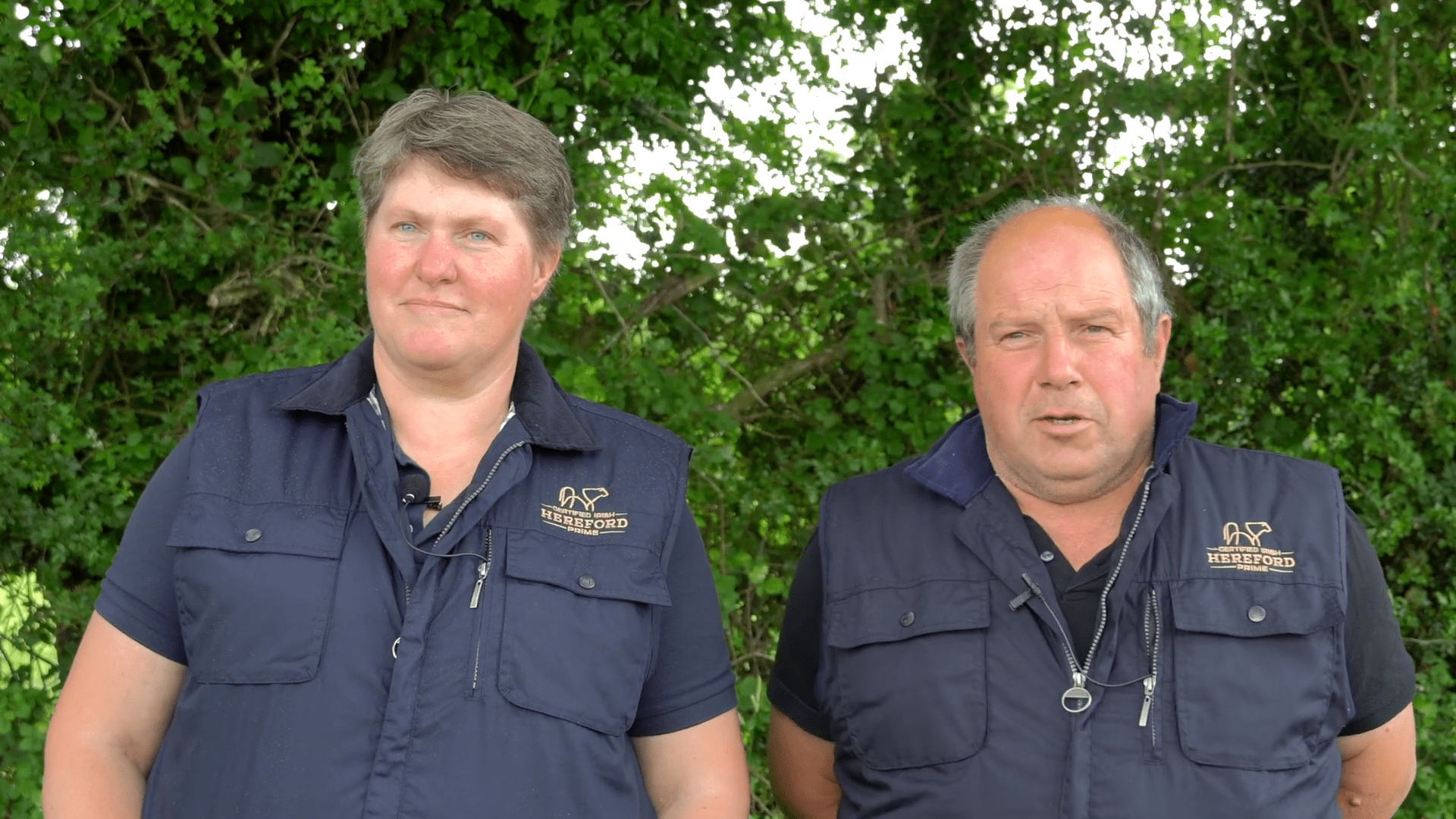 Norman Stanley and Trina Molony - Irish Hereford Prime